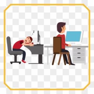 Clip Art Hard Working Picture - Lazy And Hardworking Clipart - Free ...