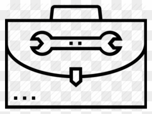 Icon Of A Toolbox - Tool Kit Png Icon - Free Transparent PNG Clipart ...