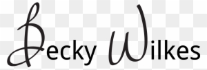 Becky Wilkes Fine Art Photography - Calligraphy - Free Transparent PNG ...