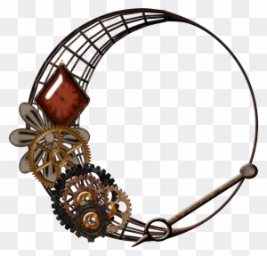 Steampunk Frame Clipart For Wallet - Transparent Background Steampunk ...