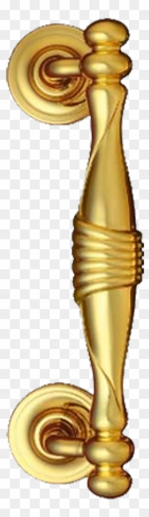 Door Pull Handle - Brass - Free Transparent PNG Clipart Images Download