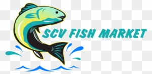 Adams Fish Market - Jumping Salmon Clip Art - Free Transparent PNG ...