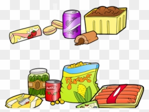 Healthy Food Clipart Protective Food - Junk Foods Cartoon Transparent ...