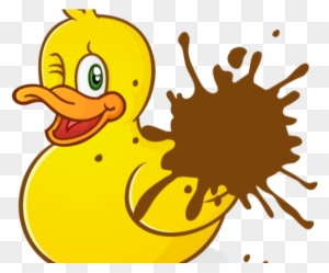 Mud Clipart Splat - Cartoon Rubber Duck - Free Transparent PNG Clipart ...