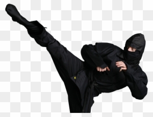 Ninja Kick - Free Transparent PNG Clipart Images Download