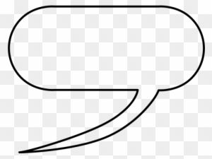Marker Speech Bubbles - Long Colored Speech Bubble Png - Free ...