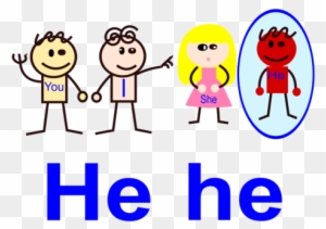 They Personal Pronoun She - We Pronoun - Free Transparent PNG Clipart ...