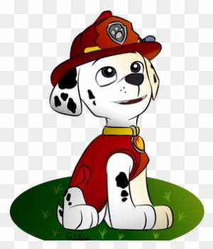 Trc001 76 21 Paw Patrol - Paw Patrol Marshall Art - Free Transparent ...