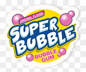 Find Super Bubble Bubble Gum - Super Bubble Gum Logo - Free Transparent ...