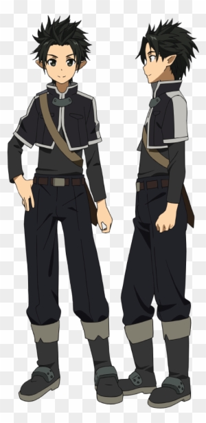 Anime Boy Clipart Kirito - Kirito Character - Free Transparent PNG ...