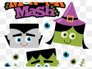 Cookie Monster Clipart Halloween - Monster Mash Clipart - Free ...