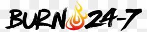 Encounter And Burn 24/7 - Burn 24 7 Logo - Free Transparent PNG Clipart ...