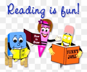 Reading Is Fun Clip Art