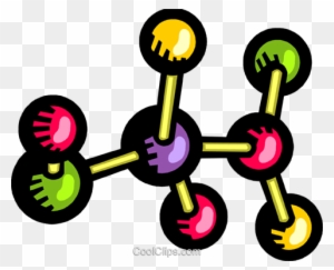 Molecules And Atoms Royalty Free Vector Clip Art Illustration - Clip ...