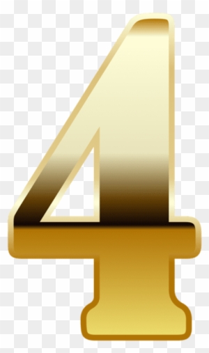 Number Four 4 - Animasi Angka 4 - Free Transparent PNG Clipart Images ...