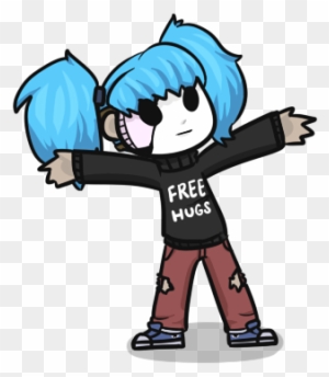 Small - Sally Face Free Hugs - Free Transparent PNG Clipart Images Download