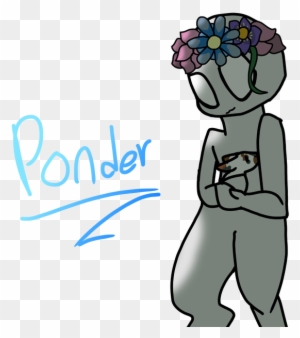 Ponder And A Bunny I Guess By Cittykat8 - Cartoon - Free Transparent ...