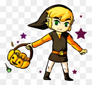 Toon Link Halloween Fanart - Free Transparent PNG Clipart Images Download