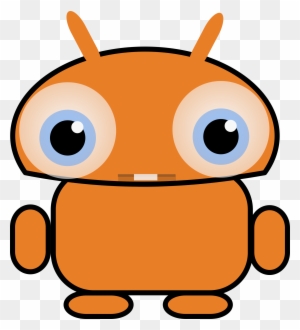 Cute Robots Outlined Art Geometry Clipartist - Cute Robots Cartoon ...
