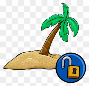Desert Island Unlockable Icon - Club Penguin - Free Transparent PNG ...