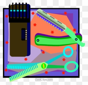 Personal Grooming Aids Royalty Free Vector Clip Art - Personal Grooming ...