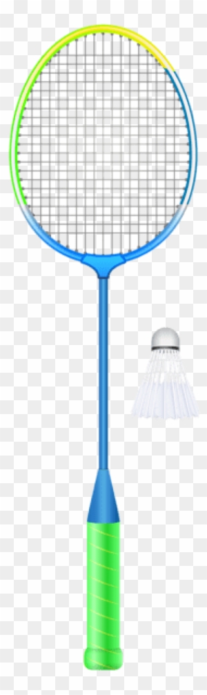 Badminton Set Transparent Png - Tennis Racket Png Blue - Free ...