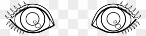 Two Eyes Coloring Page - Free Transparent PNG Clipart Images Download