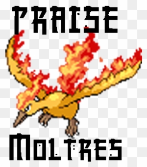 Praise Png - Moltres Sprite - Free Transparent PNG Clipart Images Download