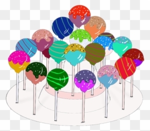 Cake Pops - Illustration - Free Transparent PNG Clipart Images Download