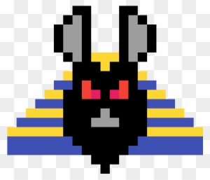 Anubis - Assassins Creed Connor Pixel Art Minecraft - Free Transparent ...