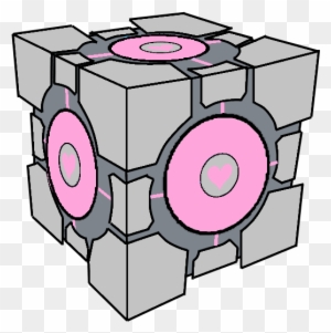 2d Weighted Companion Cube By Pseudospeed - Portal 2 Weighted Companion ...