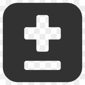 Navy Blue Plus Minus 2 Icon - Plus Minus Sign Blue - Free Transparent ...