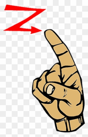 Loading - Sign Language Letter Z - Free Transparent PNG Clipart Images ...