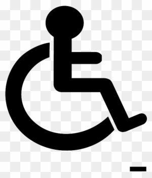 Wheelchair - Disability Sign - Free Transparent PNG Clipart Images Download