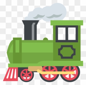 Steam Locomotive Emoji Vector Icon - Rail Transport - Full Size PNG ...
