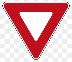 Yield Sign Wikipedia,yield Wikipedia, - Traffic One Way Symbol - Free ...