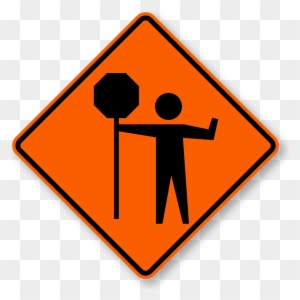 Zoom, Price, Buy - Flag Person Ahead Sign - Free Transparent PNG ...