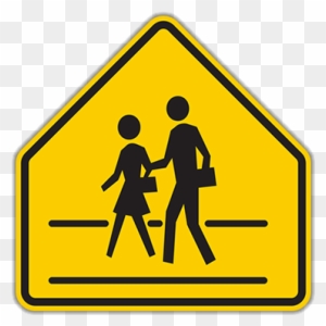 Review This Item - School Zone Road Sign - Free Transparent PNG Clipart ...