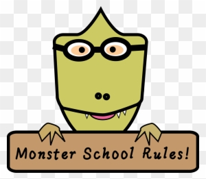 Monster School Clipart
