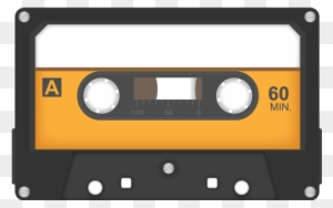 80s Cassette Tape Clipart 1 - Old School 80's Cassette Tape - Free ...