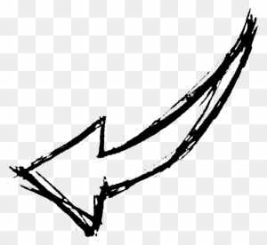 Hand Drawn Vintage Arrow Png - Hand Drawn Arrow Down Png - Free ...