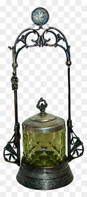 1880's-1890's Japanese Influence Sp Pickle Castor W/ - Brass - Free ...