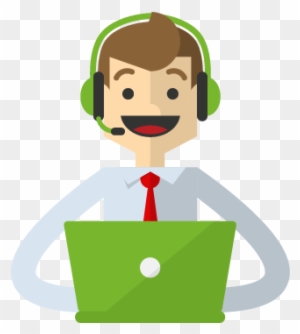 Customer Service - Customer Service Rep Vector - Free Transparent PNG ...