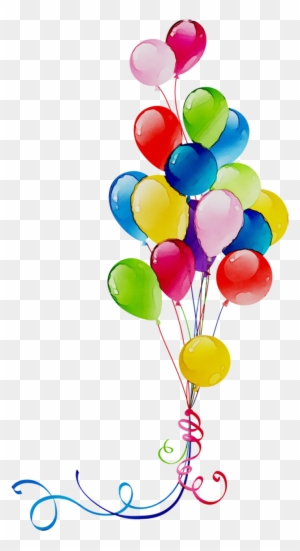 Custom 8th Birthday Party Invitation Balloons Card, clipart ...