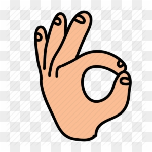 Sign, Symbol, Hand, Palm, Cartoon, Signs, Finger - Ok Hand Sign ...