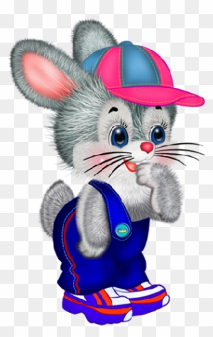 Easter Bunny Rabbit Hare Drawing Clip Art - Hola Te Mando El Primer ...