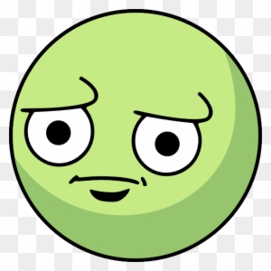 Well - Green Sad Face - Free Transparent PNG Clipart Images Download