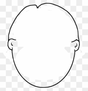 Blank Face Template - Face Without Hair Clipart - Free Transparent PNG ...