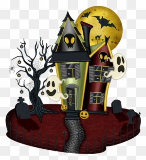 Haunted House Clip Art - Halloween Haunted House Template - Free ...