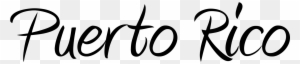 Puerto Pr Map - Calligraphy - Free Transparent PNG Clipart Images Download